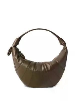 LEMAIRE Fortune Croissant Bag In Leather - Brown