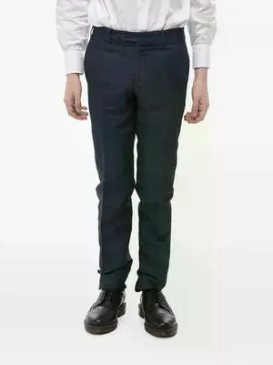 Corneliani Welt-pocket Trousers - Blue