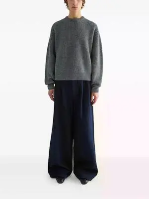 JIL SANDER Pleated Oversized Jeans