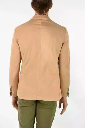 Corneliani Single-breasted Patch-pocket Cotton Blazer