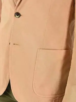 Corneliani Single-breasted Patch-pocket Cotton Blazer