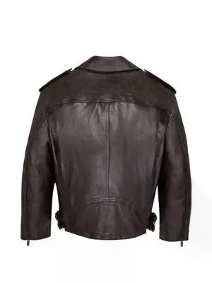 Saint Laurent Belted Biker Jacket
