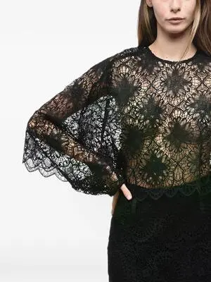 Beaufille Kubrick Macramé Lace Blouse