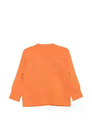 Moschino Embellished Crew Neck Sweater