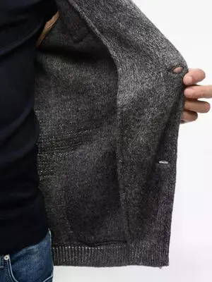 SUN HOUSE Knit Horn-button Cardigan