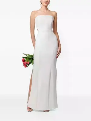 WILLA Marla Strapless Maxi Dress - White