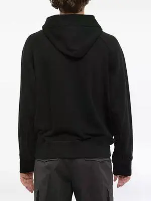 Neil Barrett Embroidered Hoodie - Black