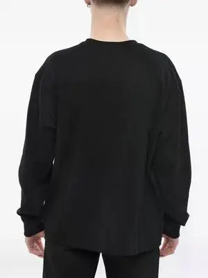 AWAKE NY Stripe-detail Long-sleeve T-shirt