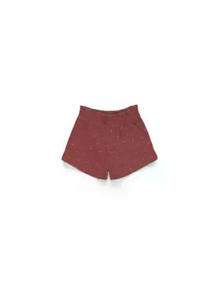 MC2 SAINT BARTH Meave Rhinestone-embellished Shorts - Red