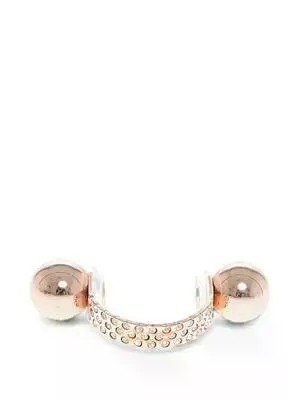 Dsquared2 Rose Gold Rhinestone Embellished Septum Piercing