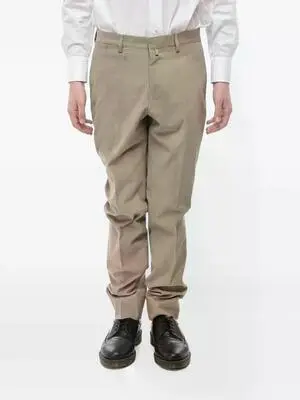 Corneliani Cotton Chino Trousers - Neutrals