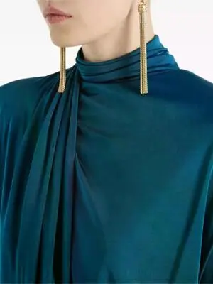 Balmain Brass Tassel Earrings