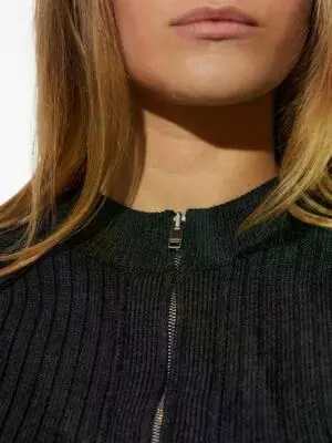 Isabel Marant Étoile Vice Ribbed Zip-up Cardigan