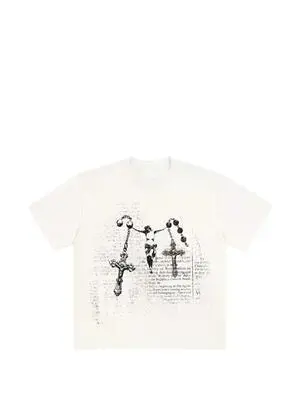 MELT Graphic-print Crew-neck T-shirt - Neutrals