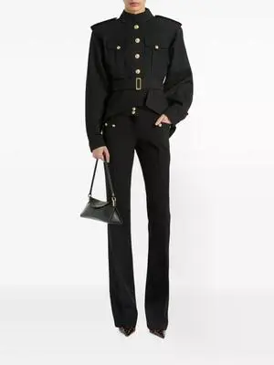 Balmain Belted Peplum Jacket
