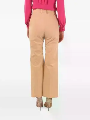 SUPER BLOND Pleated Straight-leg Trousers