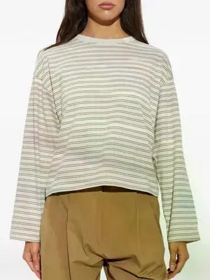 Rag & Bone Kelly Striped Long-sleeve Top - Neutrals