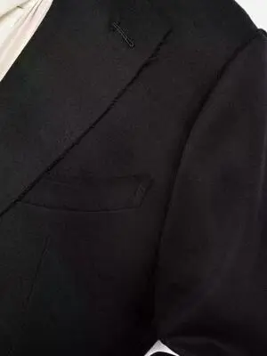 MAURIZIO MIRI Raw-edge Single-breasted Blazer