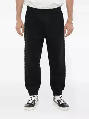 Neil Barrett Side-stripe Track Pants - Black