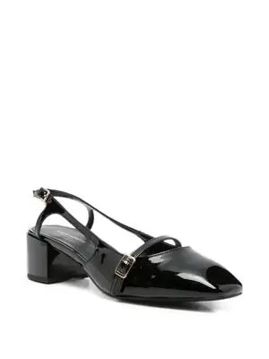 SERGIO MORETTI FIRENZE Slingback Pumps With Buckle Fastening