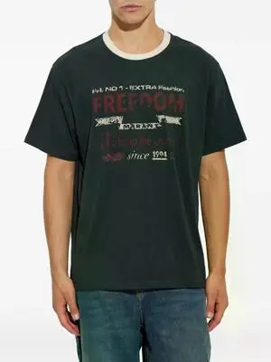 MARANT Hiroe Logo-print T-shirt - Green