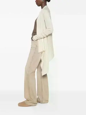 Rick Owens Asymmetric Draped Cardigan