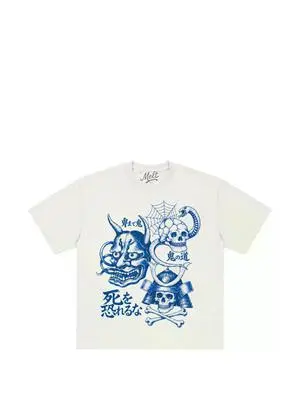 MELT Graphic-print T-shirt - Neutrals