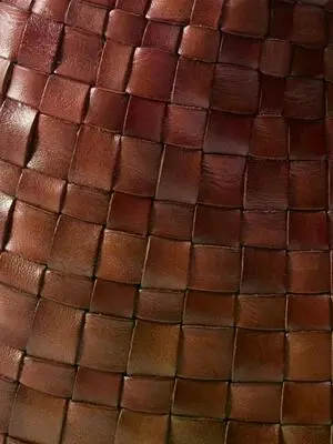 Dragon Diffusion Salvage Hobo Woven Leather Tote Bag