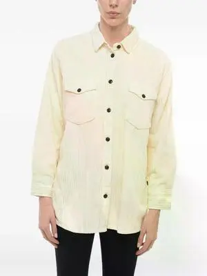 Woolrich Ribbed Sahariana Shirt - Neutrals