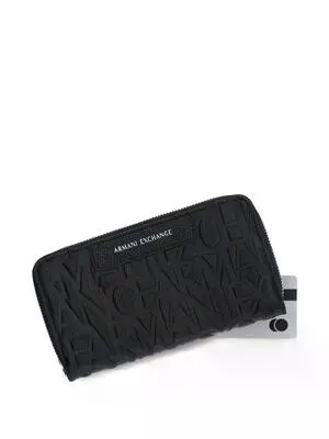 Armani Exchange Logo-embossed Continental Wallet