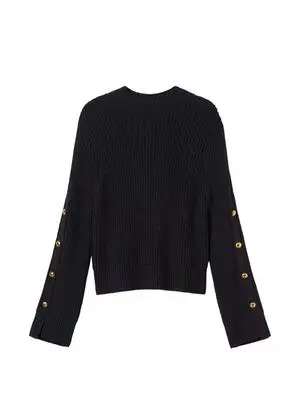 TWINSET Jumper With Metal Buttons - Blue