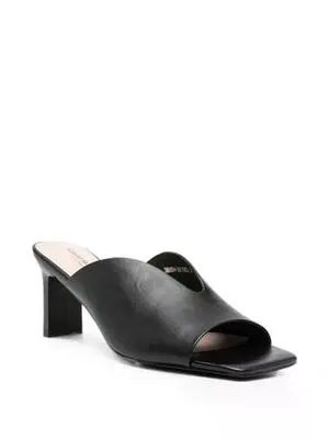 SERGIO MORETTI FIRENZE V-neck Square-toe Sandals