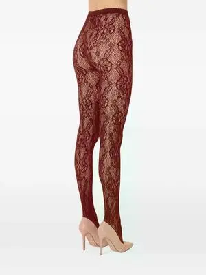 Wolford Floral Net Tights