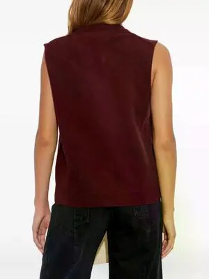 MAISON MARGIELA Layered-effect Knitted Vest