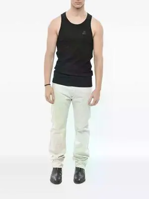 DIESEL® Ribbed Logo-print Tank Top