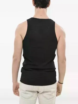 DIESEL® Ribbed Logo-print Tank Top