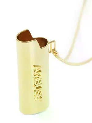 AMBUSH Lighter Holder Pendant Necklace - Gold