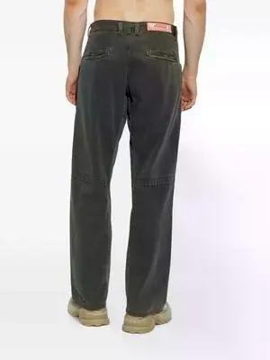 DIESEL® D-zeta Paneled Jeans - Grey