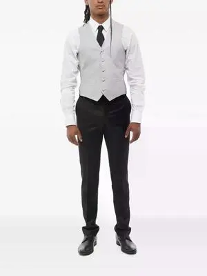Corneliani Wool Waistcoat - Grey