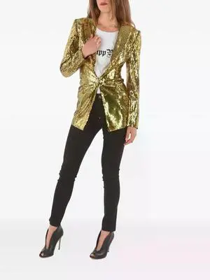 Philipp Plein Sequin-embellished Jacket - Gold