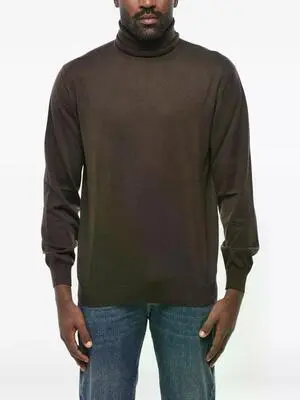 Malo Turtleneck Sweater - Brown