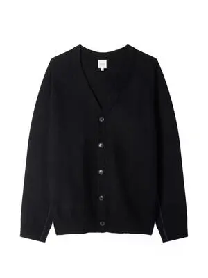 Paul Smith V-neck Button-up Cardigan - Black