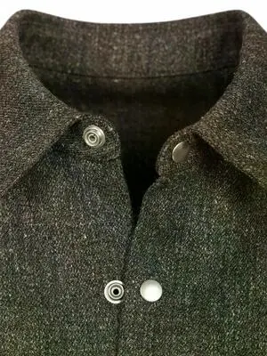 Rick Owens Webbing-strap Wool-blend Jacket