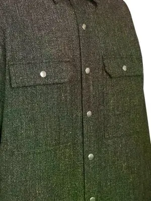 Rick Owens Webbing-strap Wool-blend Jacket