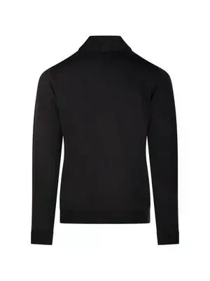 ROBERTO COLLINA Dark Roll Neck Sweater