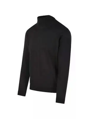 ROBERTO COLLINA Dark Roll Neck Sweater