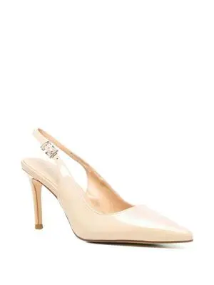 SERGIO MORETTI FIRENZE Patent Slingback Pumps