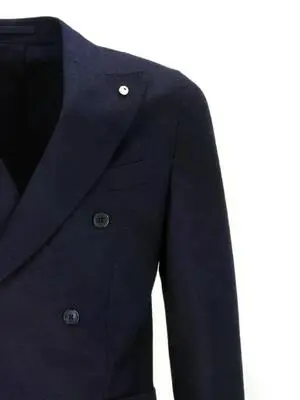 BRANDO Double-breasted Peak-lapel Blazer
