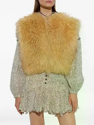 Isabel Marant Étoile Faux-fur Vest - Neutrals