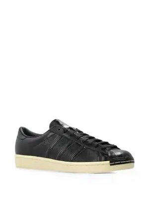 Adidas Superstar Vintage Leather Sneakers - Black